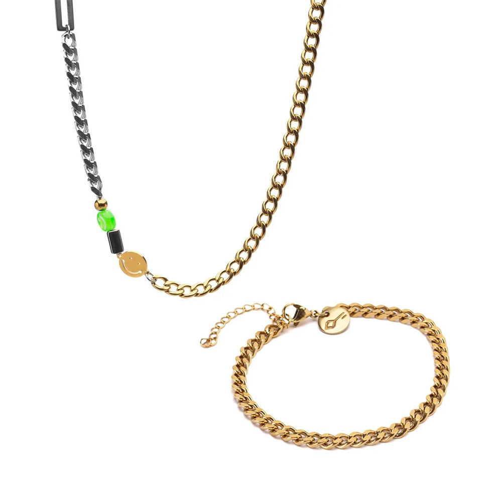 KIT SUN DE COLAR E PULSEIRA
